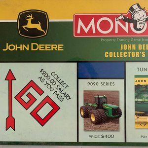 Hasbro | Games | Vintage Monopoly John Deere Collectors Edition 205 Board Game Sealed | Poshmark